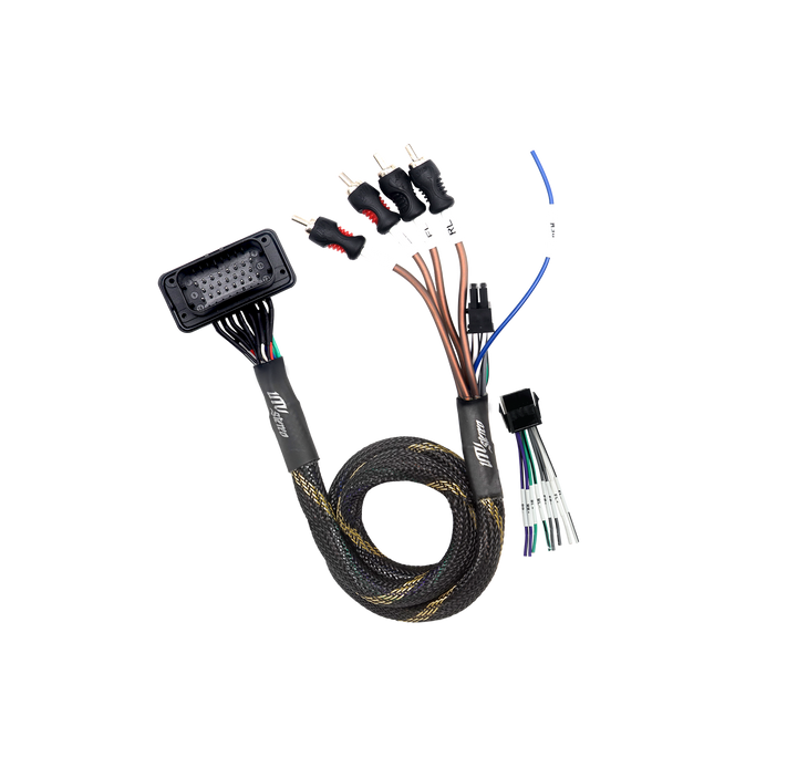 Polaris Rzr® Ride Command F And R Rca Output Speaker And Rem Wire Pro