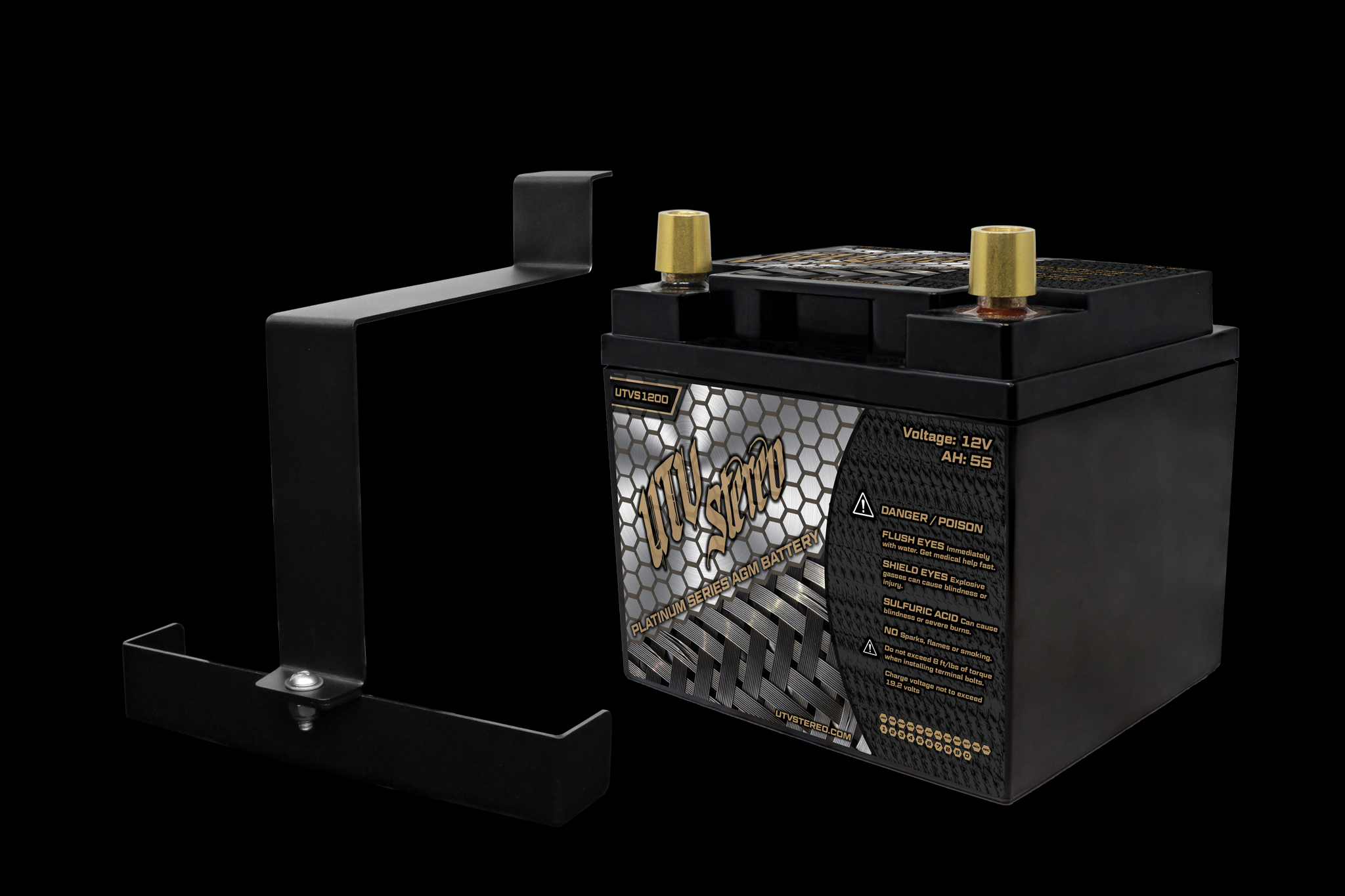 Can-Am® Maverick R BIG Battery Kit | UTV Stereo