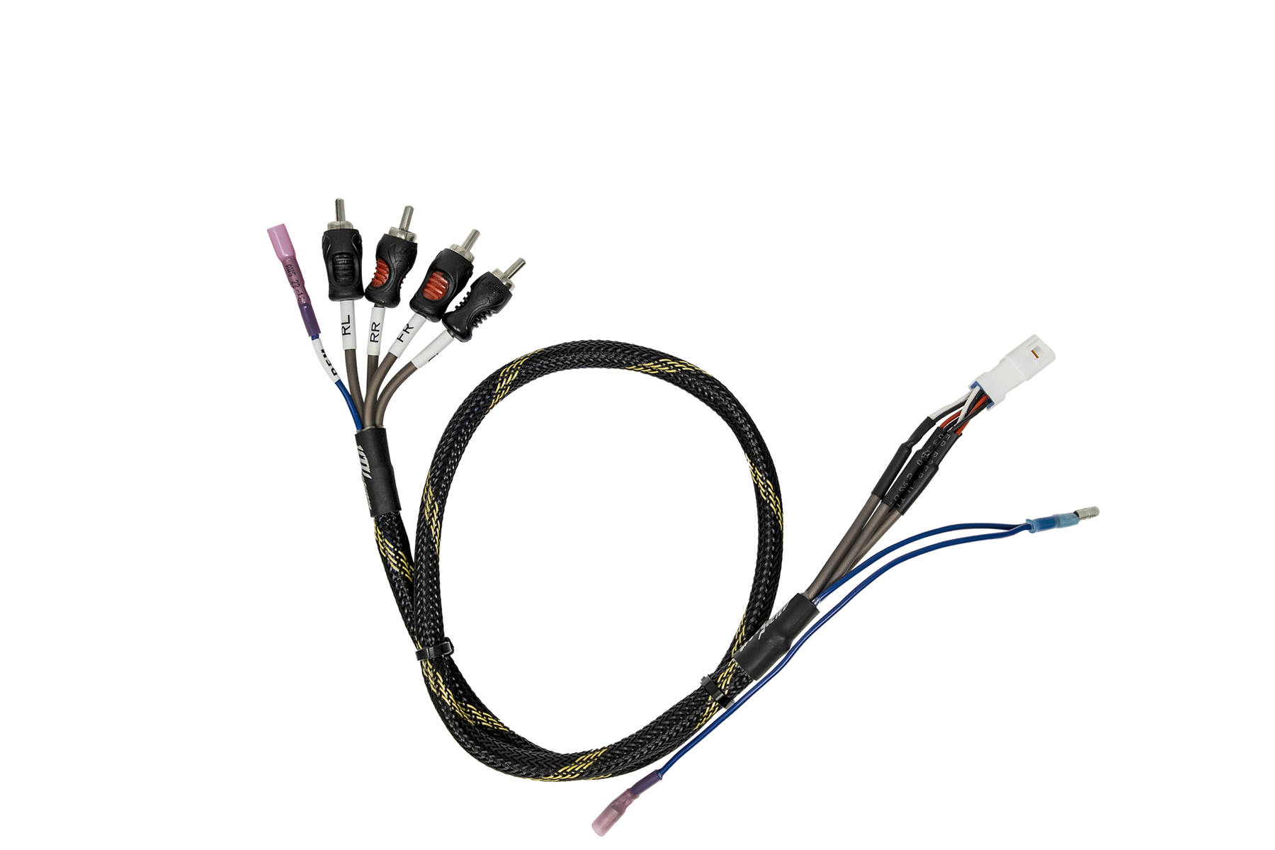 Can-Am® Maverick R BRP GO Front & Rear RCA Output Harness + Remote | U ...