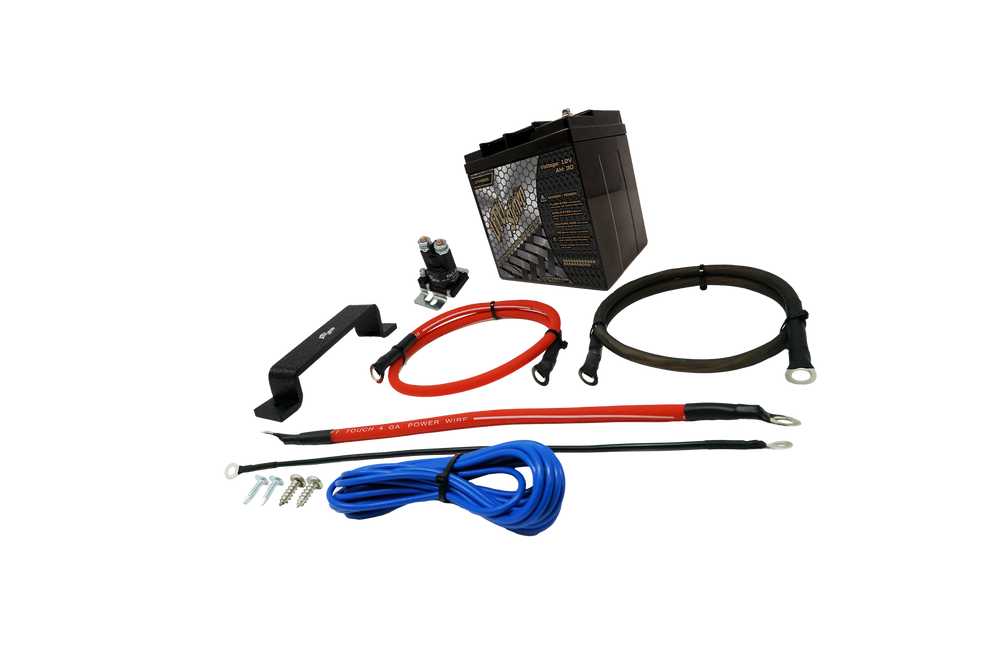 Polaris RZR 2nd Battery Replacement Kit | UTV Stereo