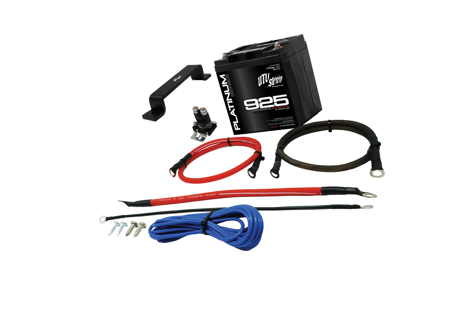 Polaris RZR 2nd Battery Replacement Kit | UTV Stereo