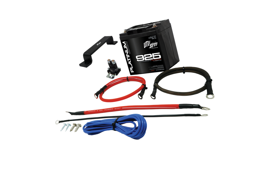 Polaris RZR 2nd Battery Replacement Kit | UTV Stereo