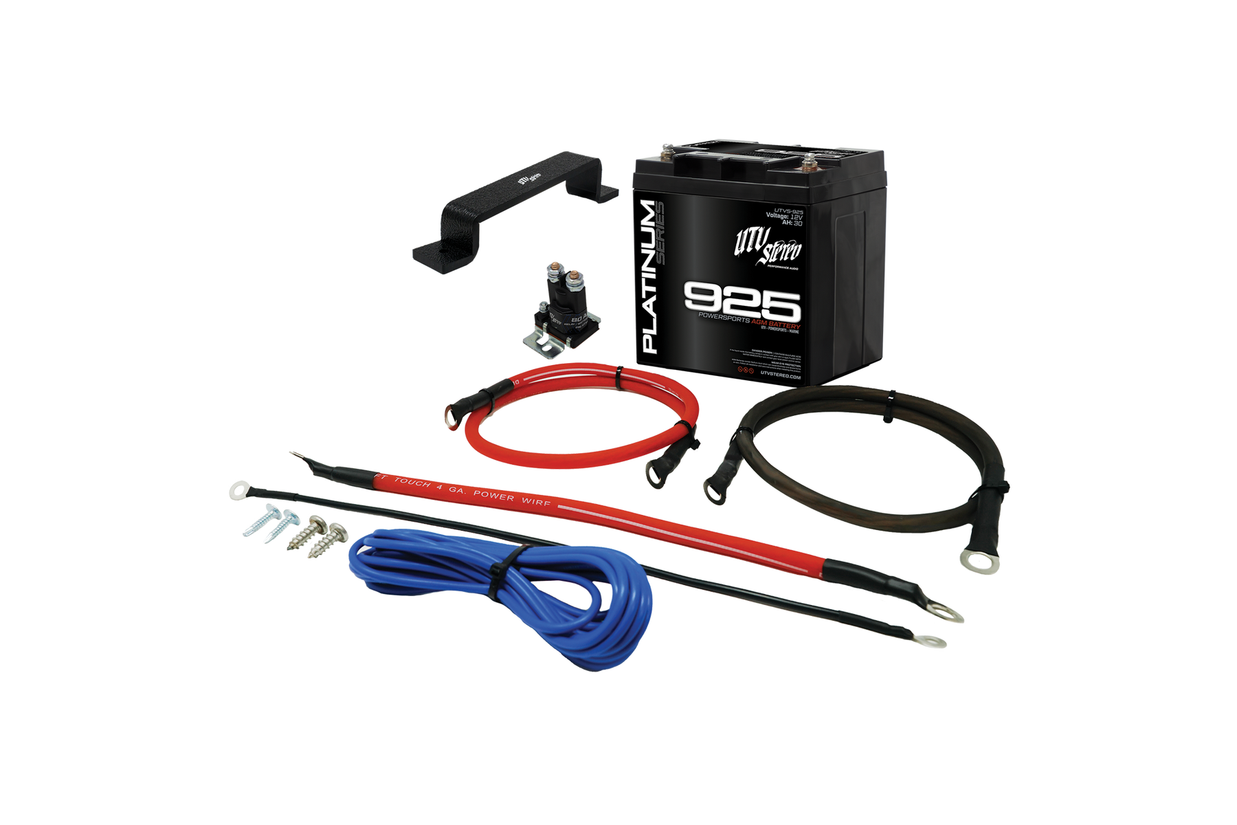 Polaris RZR 2nd Battery Replacement Kit | UTV Stereo