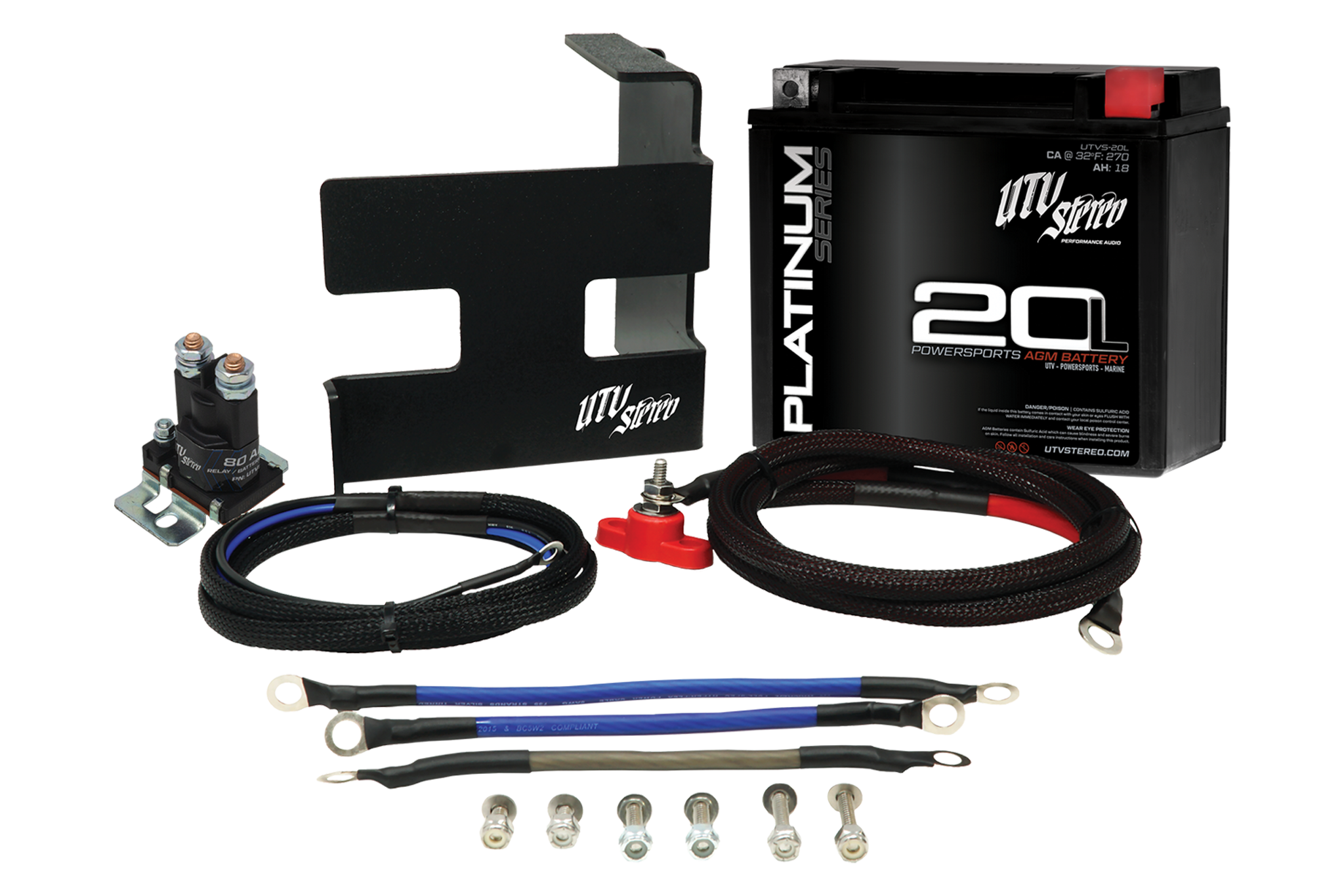 Can-Am X3 2nd Battery Kit | UTV Stereo